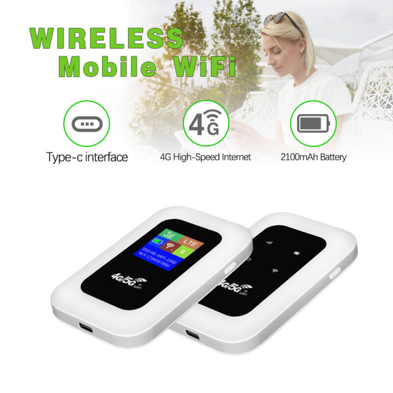 High-Speed 4G Pocket WiFi Hotspot Router for Travel & Daily Use ...